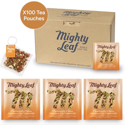 Mighty Leaf Chamomile Citrus Tea, 100 Tea Pouches