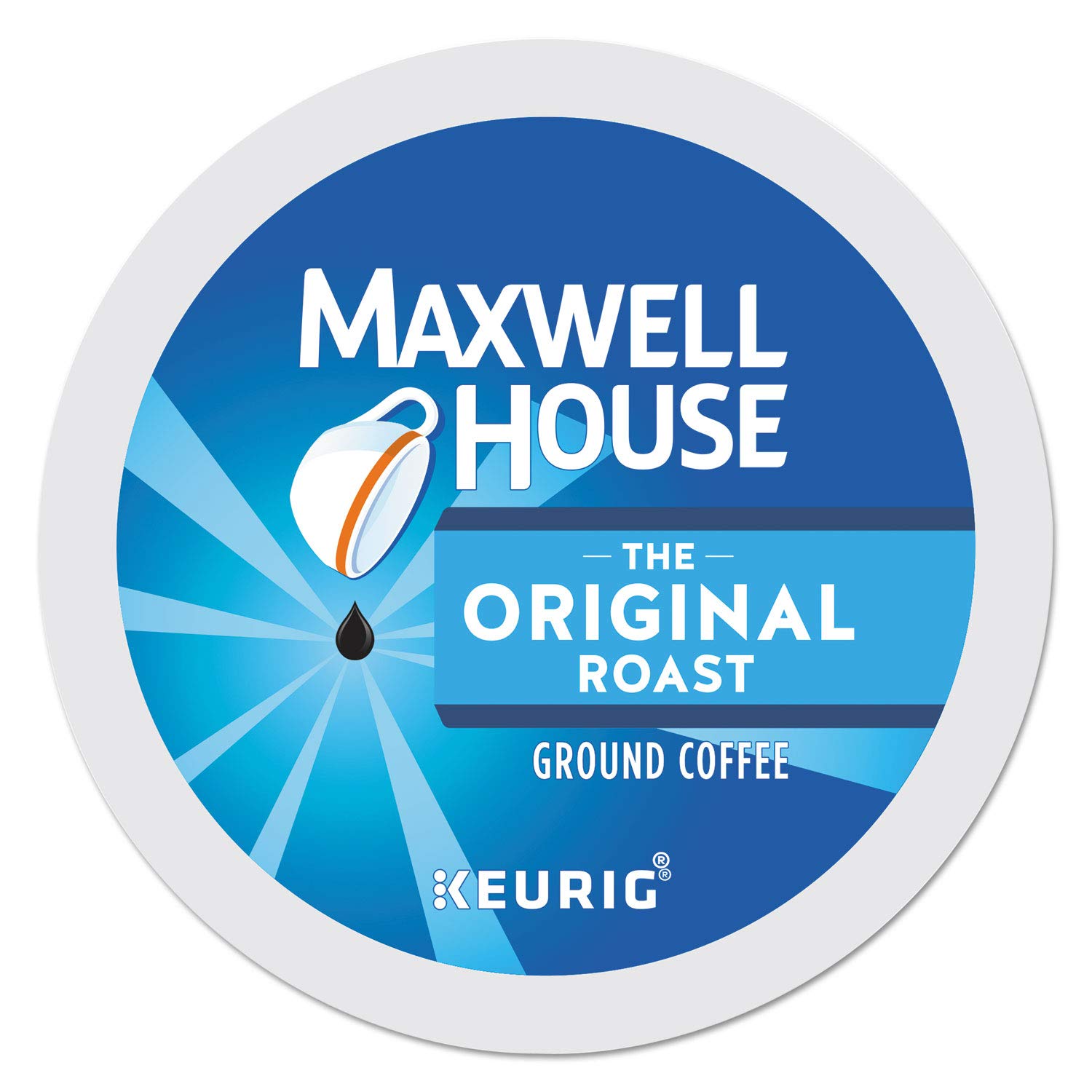 Maxwell House Original Roast Coffee K Cup Single Serve, 24 Count