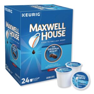 Maxwell House Original Roast Coffee K Cup Single Serve, 24 Count