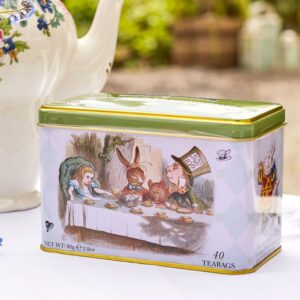 Alice In Wonderland Tea Tin with 40 English Afternoon Teabags