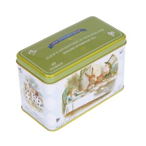 Alice In Wonderland Tea Tin with 40 English Afternoon Teabags