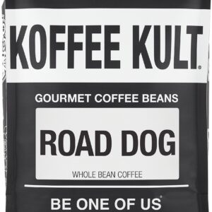 Koffee Kult Road Dog Dark Roast Coffee Beans (whole bean,32oz)