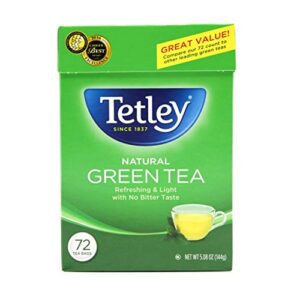 tetley green tea, 72 tea bags