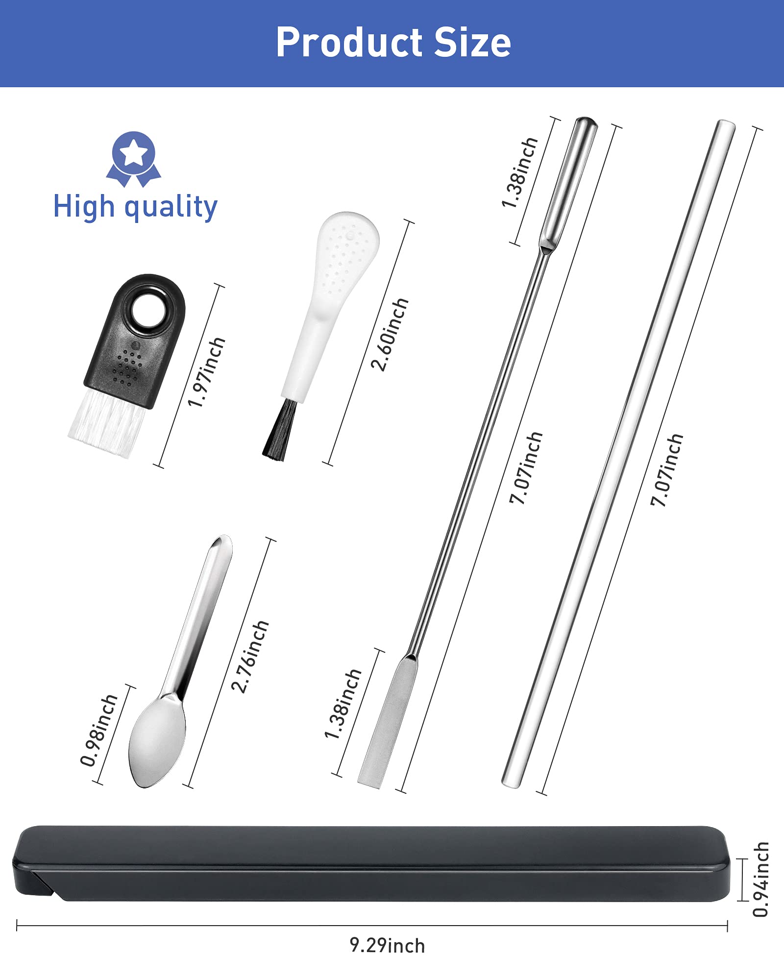 Capsule Filling Machine Kits, Micro Lab Spoon Spatula Tamper Tool for Fast and Easy Gel Capsule Filling, Gel Cap Capsule Pill Filler Machine - #000 00 0 1 2 3