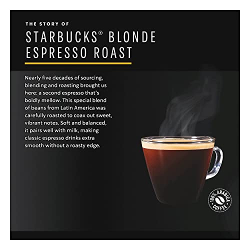 Dolce Gusto Starbucks Coffee, Blonde Espresso Roast, 12 Count, Pack of 3 (Total 36 count)