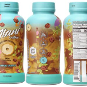 Alani Coffee Shakes Mocha, Maple Donut, Cappuccino, & Vanilla Variety Pack - 4 Bottles