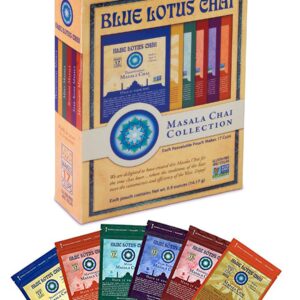 Blue Lotus Chai - Masala Chai Collection - Six Varieties - 0.5 oz each (14.17g)