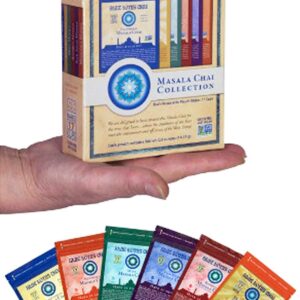 Blue Lotus Chai - Masala Chai Collection - Six Varieties - 0.5 oz each (14.17g)