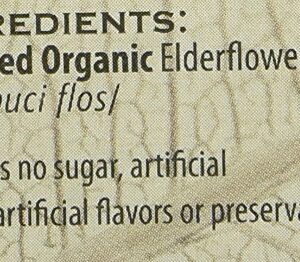 Good Nature Organic Elderflower Tea, 1.07 Ounce