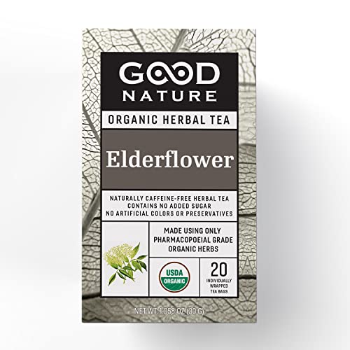 Good Nature Organic Elderflower Tea, 1.07 Ounce