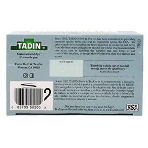 Tadin Spearmint Tea, Helps Relieve Stomach Pain and Indigestion, 24 Count (Pack of 3)