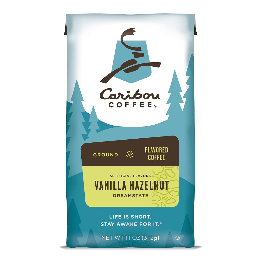 Peet's Coffee Caribou Vanilla Hazelnut Dreamstate Ground Coffee, 11 Oz