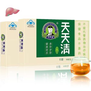 everyday nourishing liver tea,nourishing liver tea,tian tian qing da cha tea (2box)