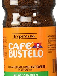 Bustelo Instant Decaf Coffee, 3.5 oz