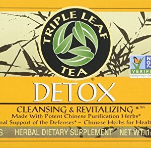 Triple Leaf Tea: Tea,Detox, 20 ct