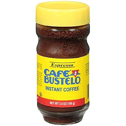 Café Bustelo Instant Espresso, 3.52 Ounce (Pack of 4)