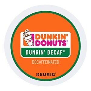 Dunkin' Donuts 2516933 Dunkin' Decaf Coffee K-Cup Pods Medium Roast 24/Box (400846)