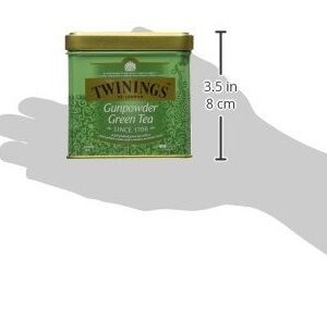 Twinings of London Loose Gunpowder Green Tea, 3.53 Ounce Tin