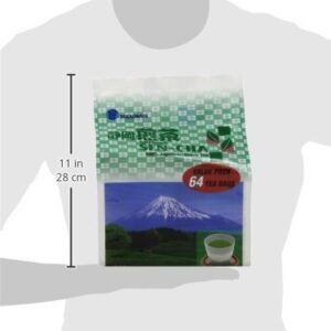 Takaokaya Tea T Green Sencha, TeaBags, 64 Count Unit