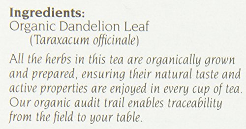 CELEBRATION HERBALS Dandelion Leaf Tea Organic 24 Bag, 0.81 Ounce