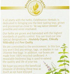 CELEBRATION HERBALS Dandelion Leaf Tea Organic 24 Bag, 0.81 Ounce