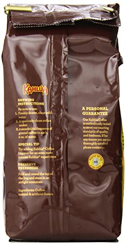 Kahlua Gourmet Ground Coffee, Original, 12 Ounce (Pack of 2)