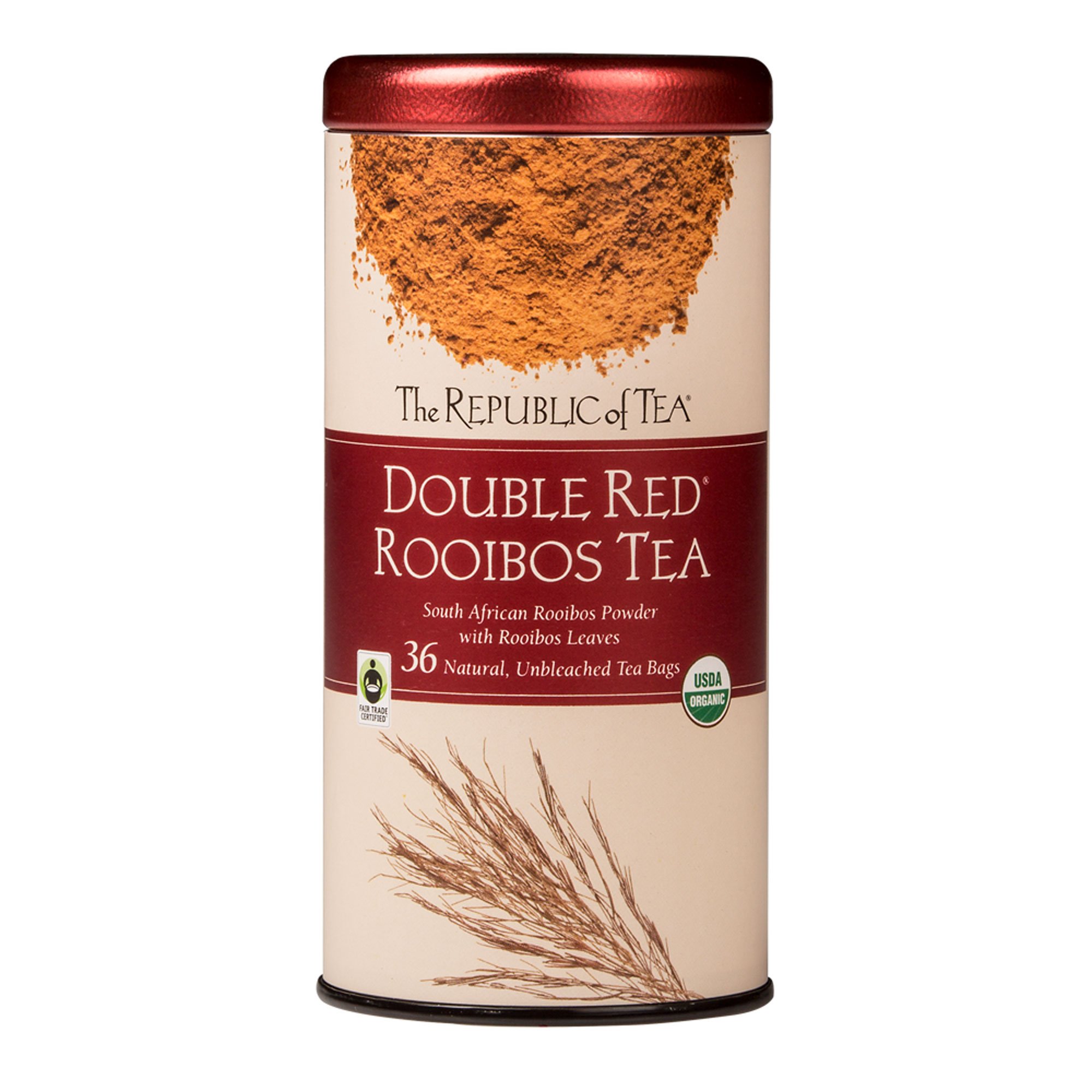 The Republic of Tea, Double Red Rooibos, 36 Count