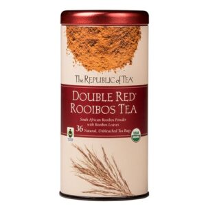 The Republic of Tea, Double Red Rooibos, 36 Count