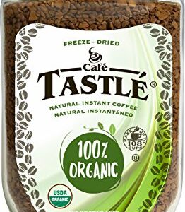 Cafe Tastlé 100% Organic Instant Coffee, 7.14 Ounce