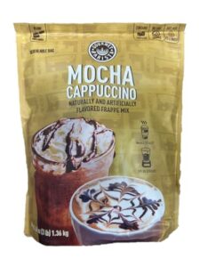 gourmet barista mocha cappuccino mix (48 oz.)