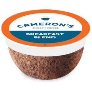 Cameron's Coffee Single Serve Pods, Breakfast Blend, 32 Count (Pack of 1)