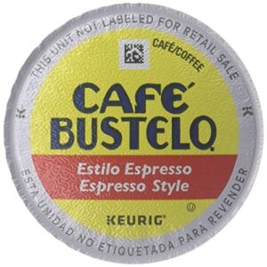 cafe bustelo k-cups - espresso style - 72 ct