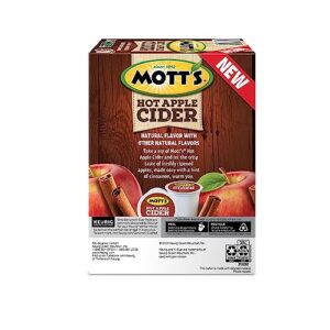 Mott's Apple Cider, Keurig Single-Serve K-Cup Pods, 96 Count (4 Packs of 24)