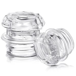 2 pieces coffee percolator glass top replacement glass coffee filter knob top glass coffee percolator transparent coffee percolator top