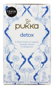 pukka herbs organic herbal teas from england detox aniseed fennel & cardamom