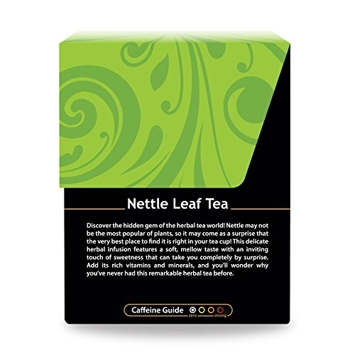 Organic Nettle Leaf Tea - Kosher, Caffeine-Free, GMO-Free - 18 Bleach-Free Tea Bags