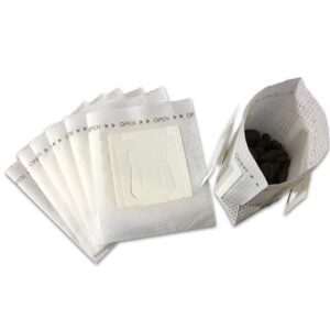 100pcs portable coffee filter paper bag hanging ear drip coffee bag single serve disposable drip coffee filter bag perfect for travel, camping, home, office