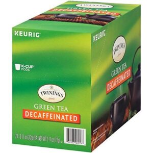 Twinings Green Tea Decaf Keurig K-Cups, Smooth Flavor, Enticing Aroma, 48 Count