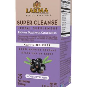 Lakma Super Cleanse Tea with Acai Berry - 25 Tea Bags