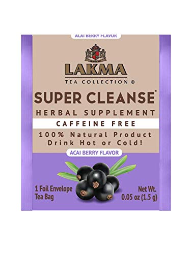 Lakma Super Cleanse Tea with Acai Berry - 25 Tea Bags