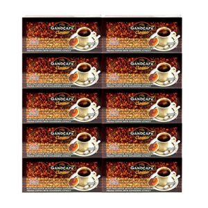 ganocafe classic black coffee ganoderma 10 box