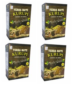 kurupi mint boldo yerba mate 500 g (1.1 lbs) 4 pack