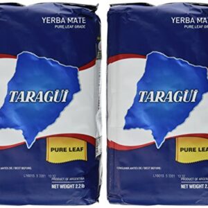 Taragui Sin Palo-yerba Mate-elaborada Despalada 2.2lbs 2pack