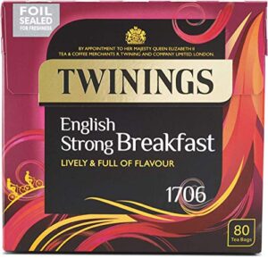 twinings assam strong and malty, 80 tea bags…