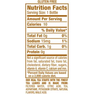 Diet Snapple Peach Tea, 16 fl oz (12 Plastic Bottles)