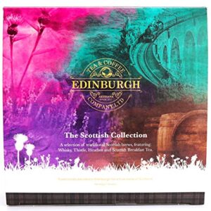 Edinburgh Tea & Coffee Company, The Scottish Collection 4-Flavor Variety Pack, 40-Count Tea Sachets