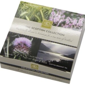 Edinburgh Tea & Coffee Company, The Scottish Collection 4-Flavor Variety Pack, 40-Count Tea Sachets