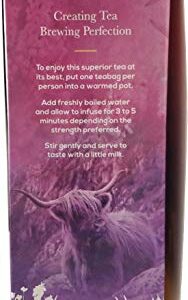 Edinburgh Tea & Coffee Company, The Scottish Collection 4-Flavor Variety Pack, 40-Count Tea Sachets