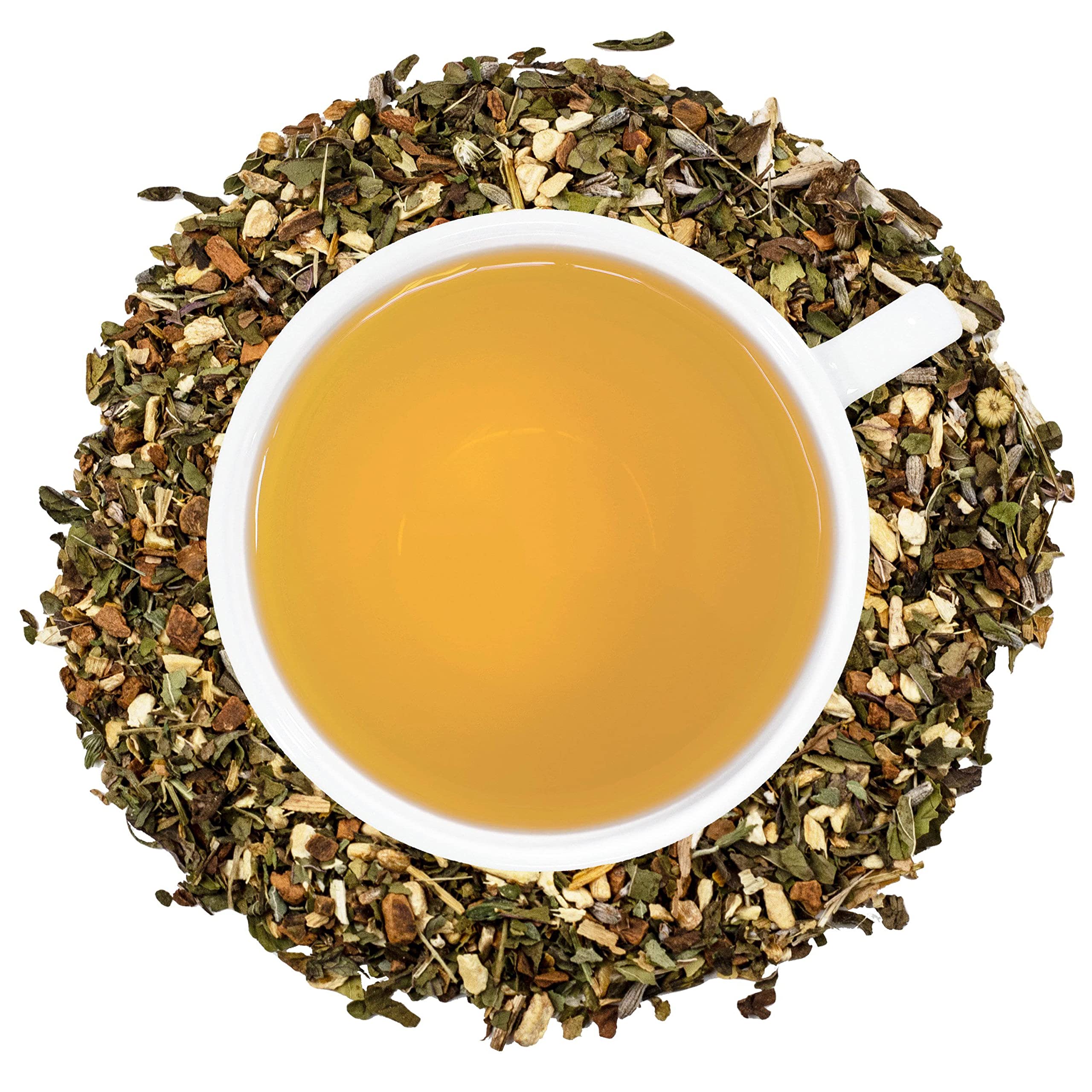 Organic Migraine Relief Loose Leaf Tea - 2oz Bag (Approx. 30 Servings) | Full Leaf Tea Co.