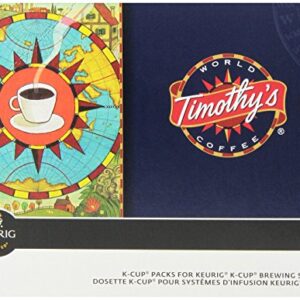 Timothy's World Coffee Rainforest Espresso K-Cup, 24 Count (Pack of 2)